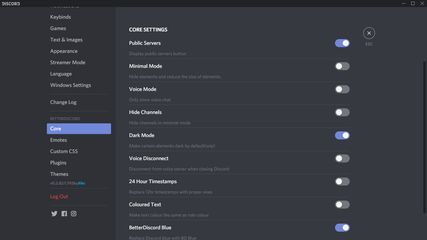 BetterDiscord: Enhances Discord with several features. Requires Discord To be installed ...