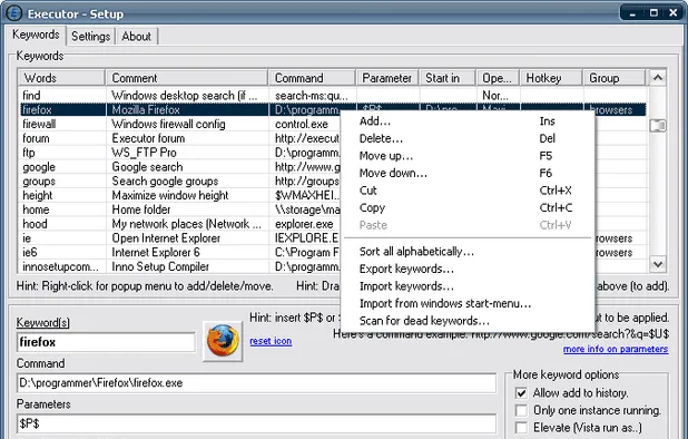 Executor: A multi purpose launcher and more advanced and customizable ...