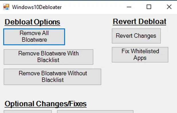 Win Debloat Tools Alternatives and Similar Software | AlternativeTo