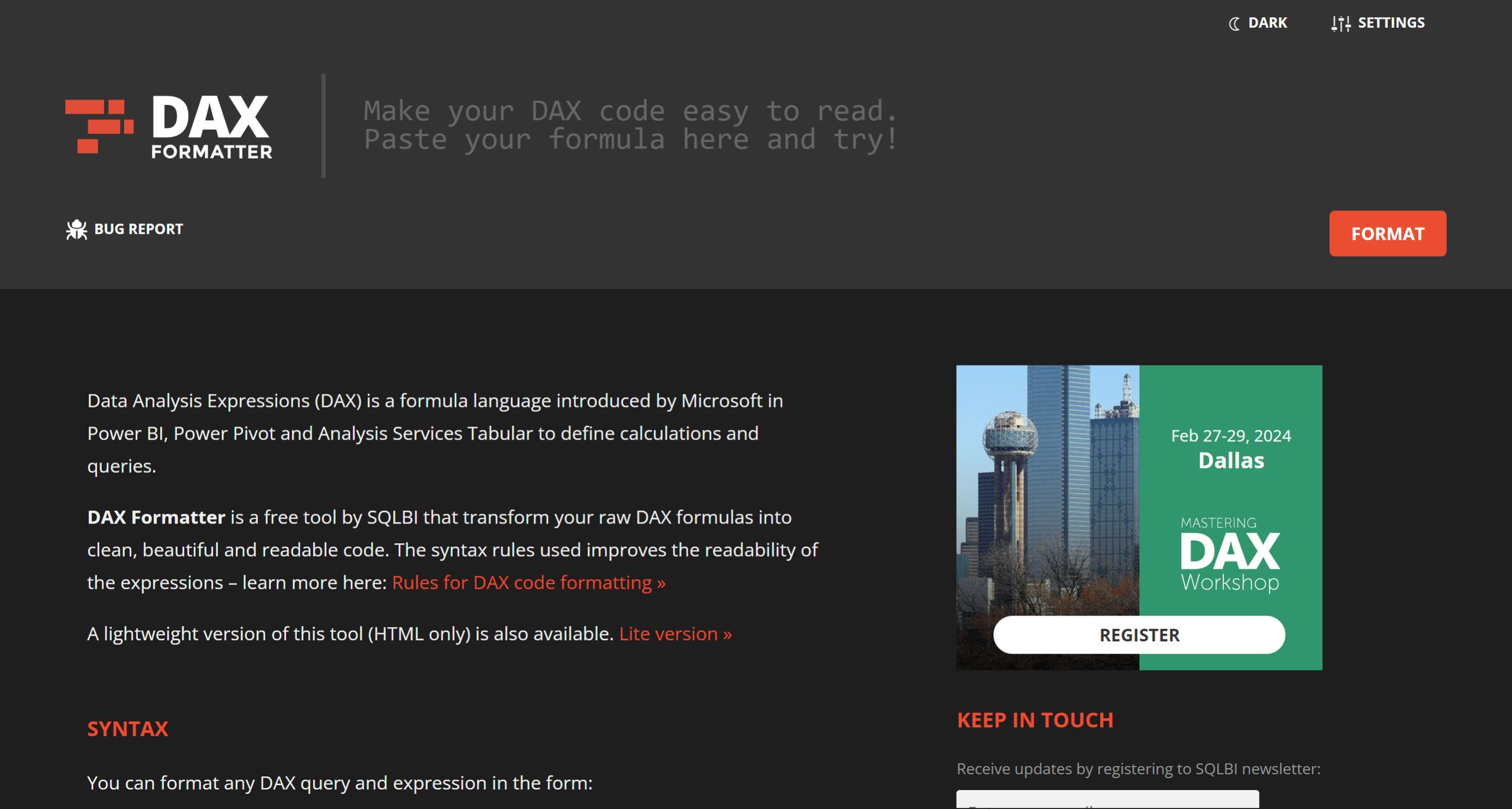 DAX Formatter Alternatives - Explore Similar Sites & Apps | AlternativeTo