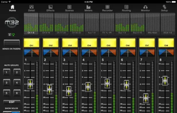 M32-Mix: M32-MIX remote control and offline editing software provides ...