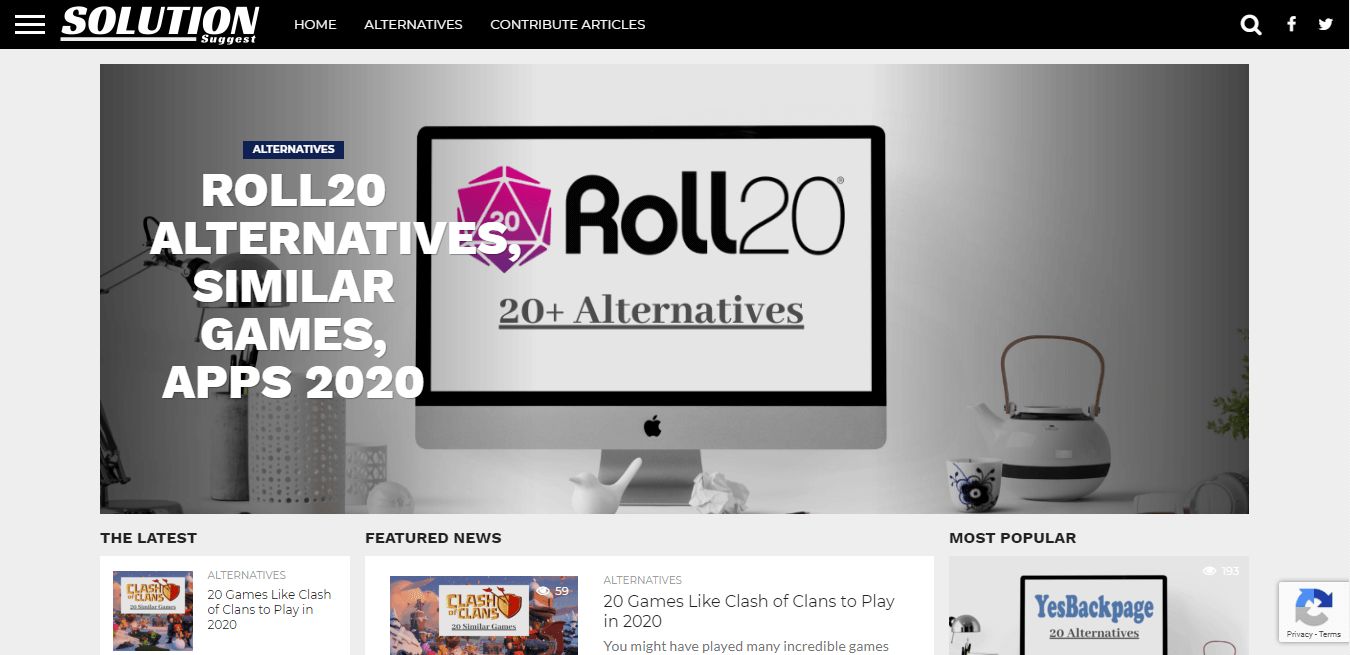 SolutionSuggest.com Alternatives and Similar Sites & Apps | AlternativeTo
