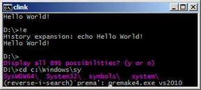 clink Alternatives: Top 14 Shells & Similar Apps | AlternativeTo