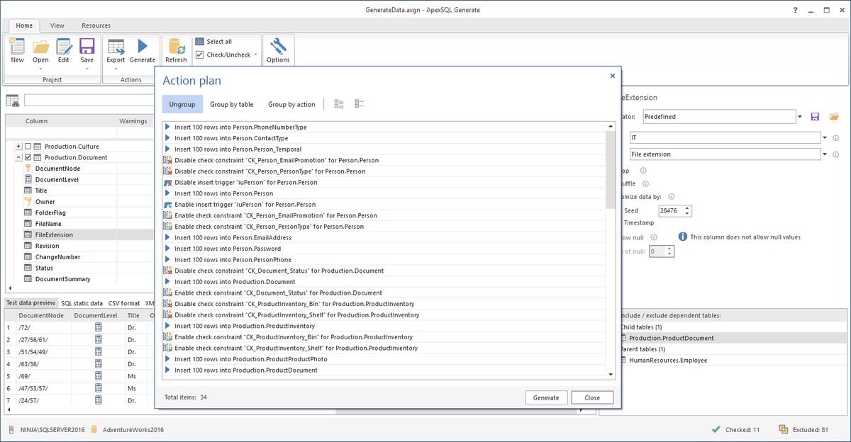 ApexSQL Generate Alternatives and Similar Software | AlternativeTo