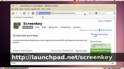 Screenkey: Screencast tool to display your | AlternativeTo