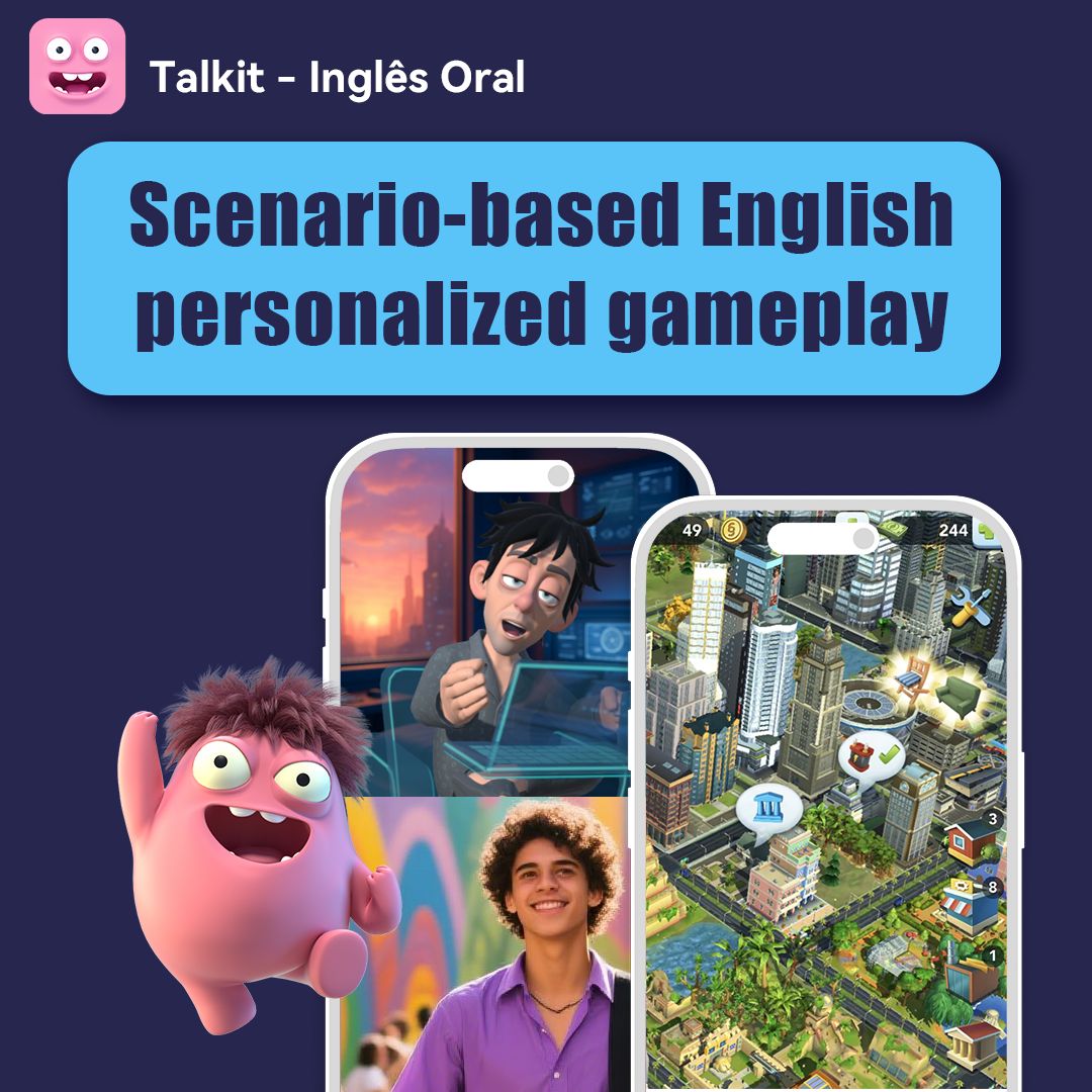 Talkit: Practice speaking through real-world scenario missions, fun role-plays | AlternativeTo