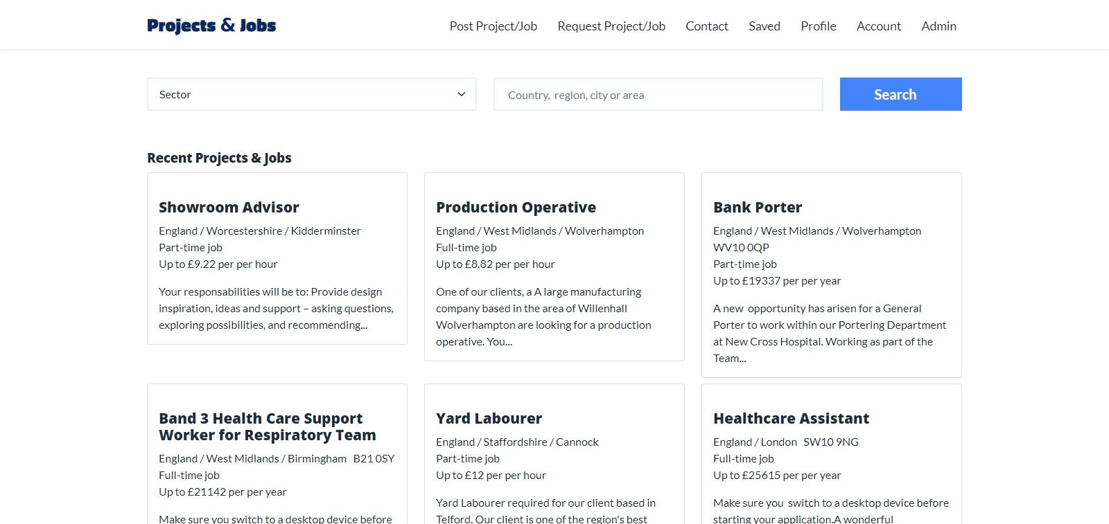 Projects & Jobs Alternatives and Similar Sites & Apps | AlternativeTo