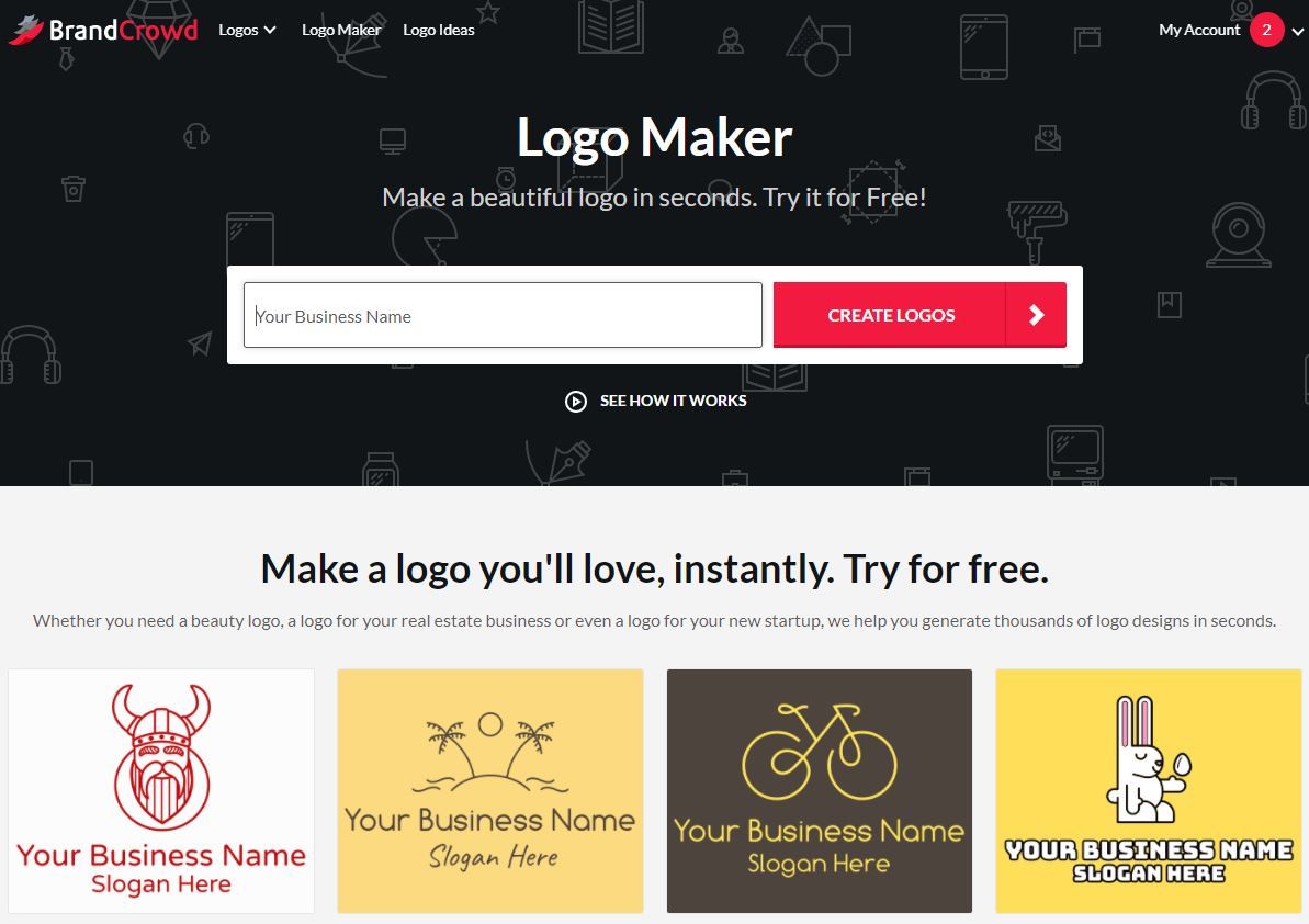 BrandCrowd Logo Maker Alternatives and Similar Sites & Apps | AlternativeTo