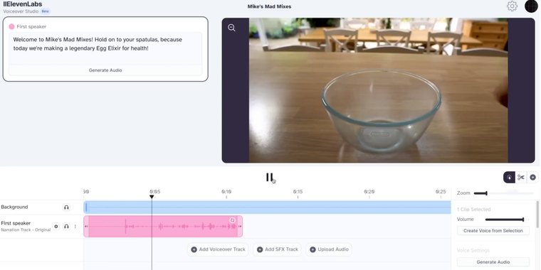 ElevenLabs launches Voiceover Studio Beta for creative audio projects | AlternativeTo