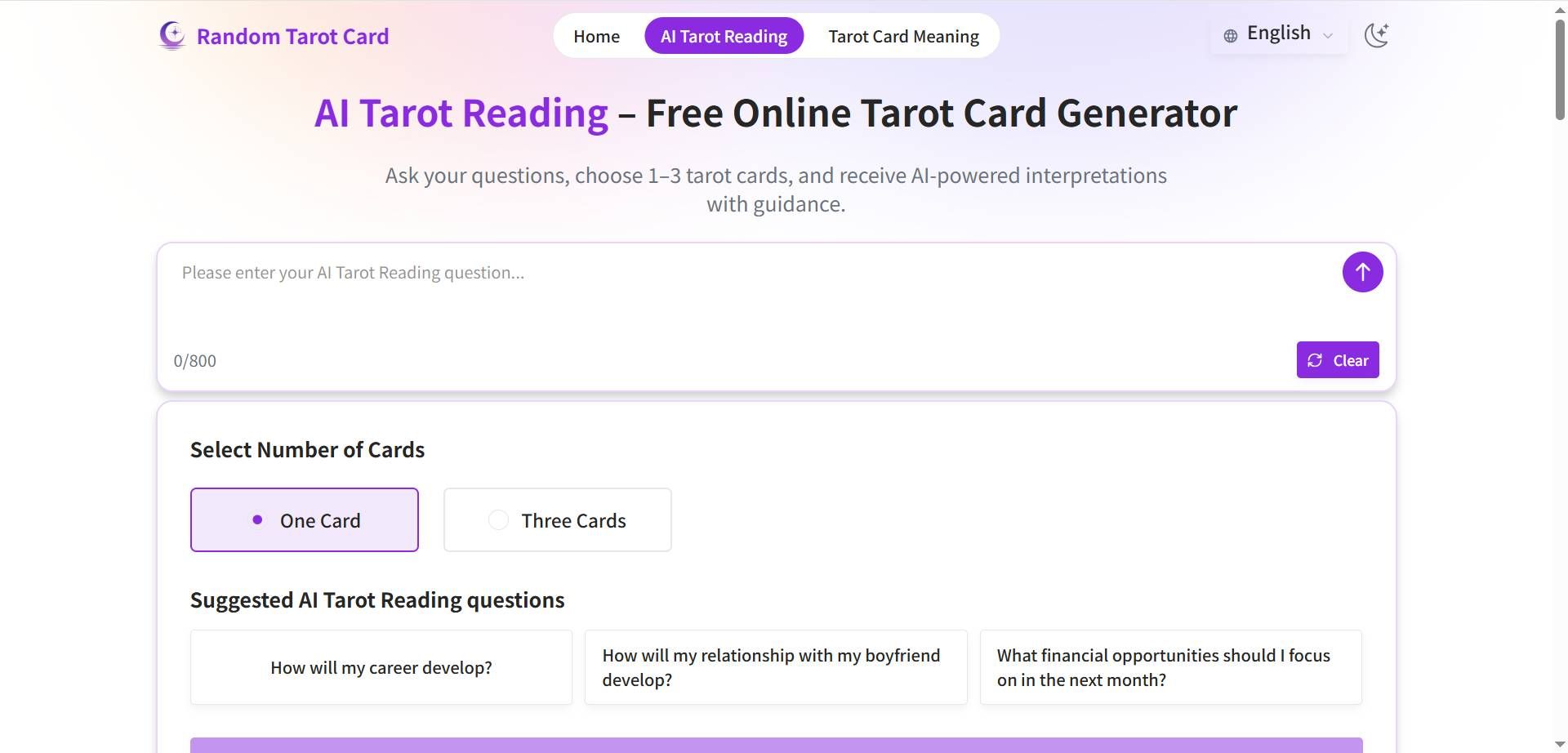 Random Tarot Card Alternatives and Similar Sites & Apps | AlternativeTo