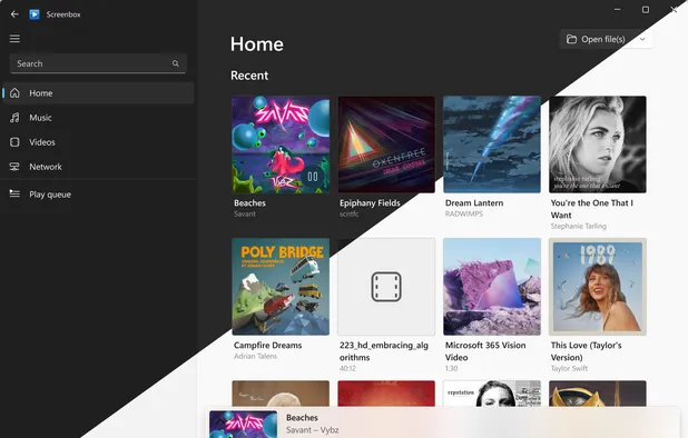 Screenbox: LibVLC-based media player for the Universal Windows Platform ...