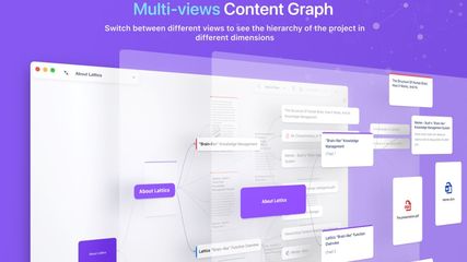 Lattics: All-in one knowledge management tool. | AlternativeTo