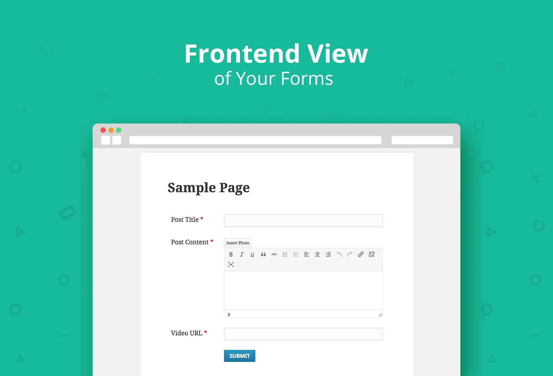 WP User Frontend: The Ultimate Frontend Solution for WordPress to let your users manage ...