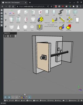 JSketcher: Parametric 2D and 3D CAD modeler running client side in the web browser | AlternativeTo