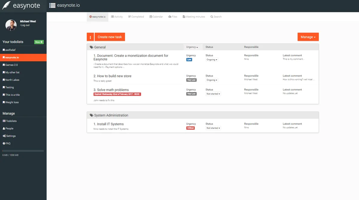 Easynote Task Manager Alternatives: Top 10 Task Management Tools ...
