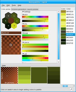 gpick: A color picker and color scheme creation tool | AlternativeTo