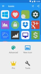 Iconic: Using Iconic you can create stunning icons and use them in apps ...
