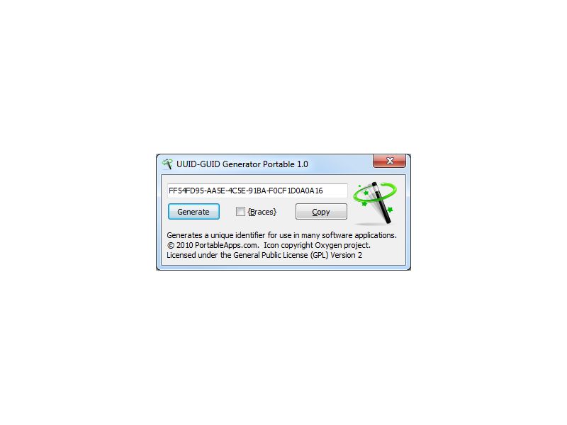 UUID-GUID Generator Portable: UUID-GUID Generator is a lightweight ... UUID-GUID Generator Portable: UUID-GUID Generator is a lightweight ...
