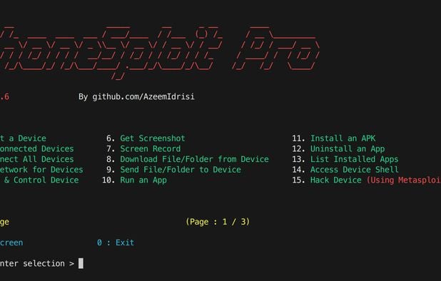 PhoneSploit Pro: An all-in-one hacking tool to remotely exploit Android devices using ADB and ...