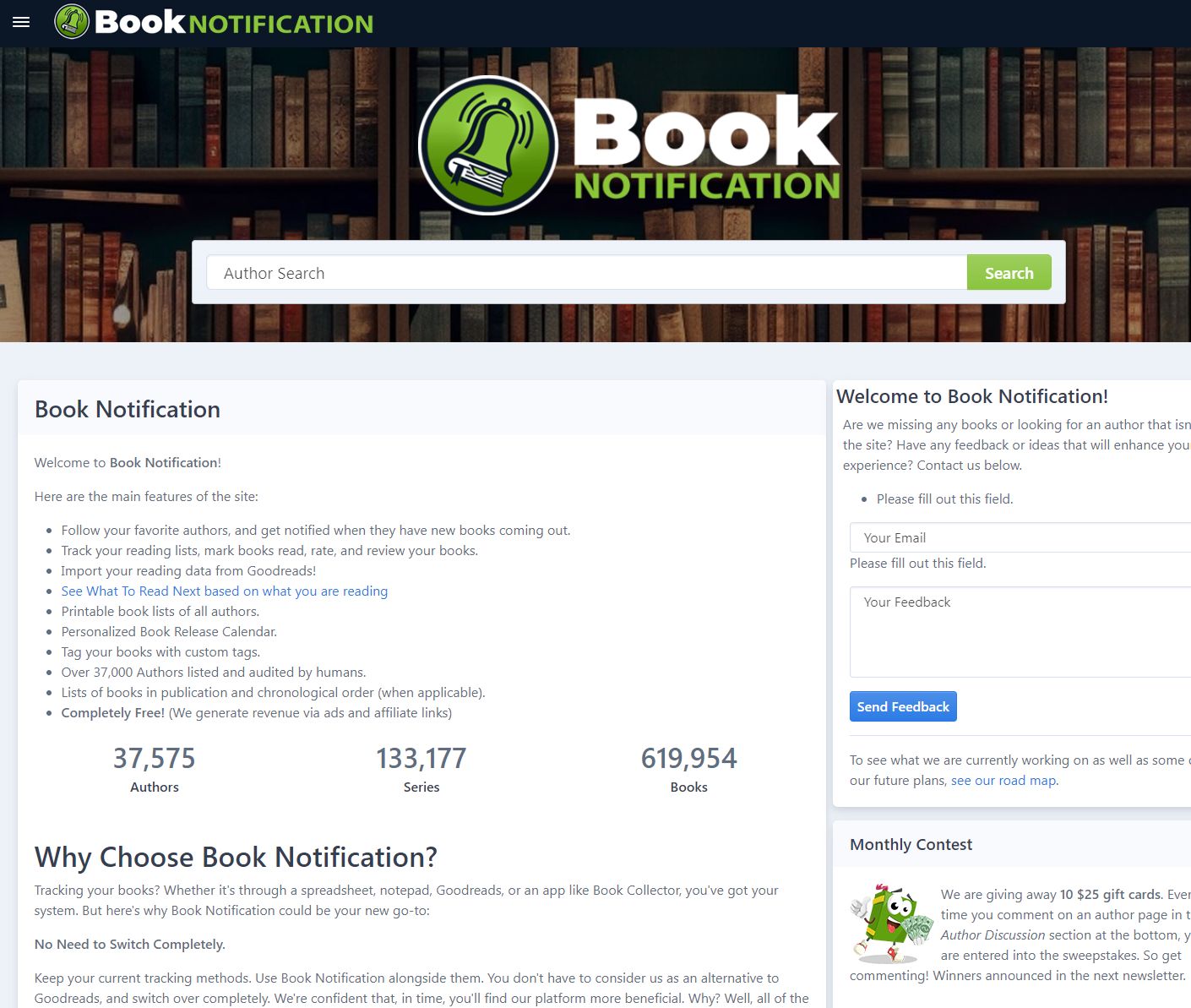 Book Notification Alternatives and Similar Sites & Apps | AlternativeTo