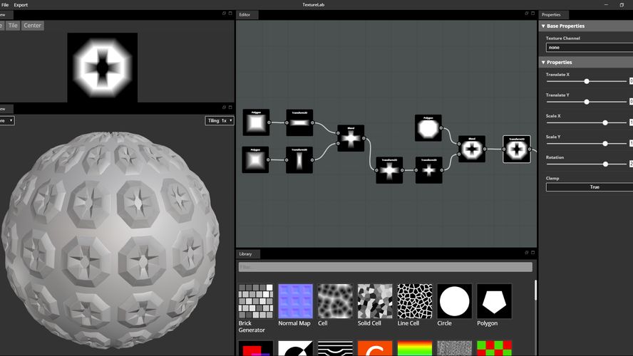 TextureLab: Free, Cross-Platform, GPU-Accelerated Procedural Texture Generator | AlternativeTo