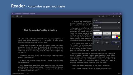 Aquile Reader: Modern eBook Reader app for Windows with powerful ...
