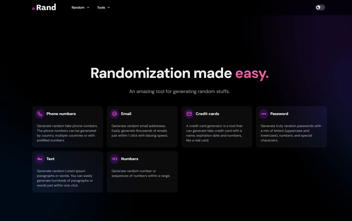 Dot Rand Alternatives - Explore Similar Sites & Apps | AlternativeTo