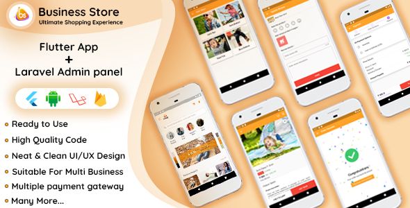Business Store B2C Flutter ECommerce app Alternatives and Similar Apps ...