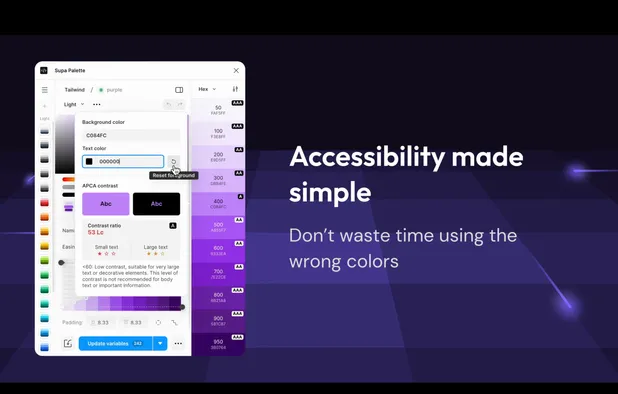 Supa Palette: Generate or explore accessible, harmonious colors ...