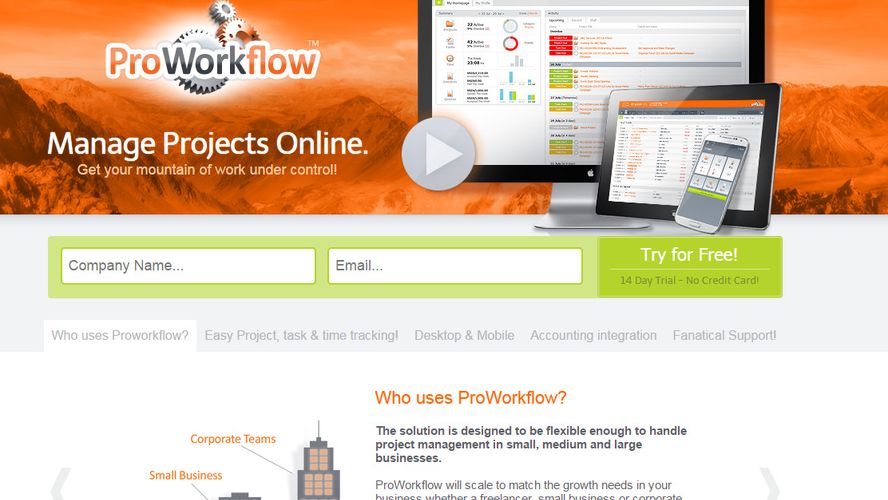 ProWorkflow: Is fast, easy to use online project | AlternativeTo