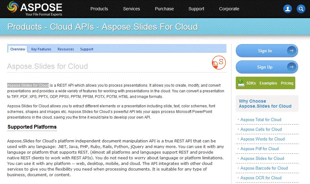 Aspose.Slides for Cloud Alternatives: 25+ Slideshow Makers and similar apps | AlternativeTo