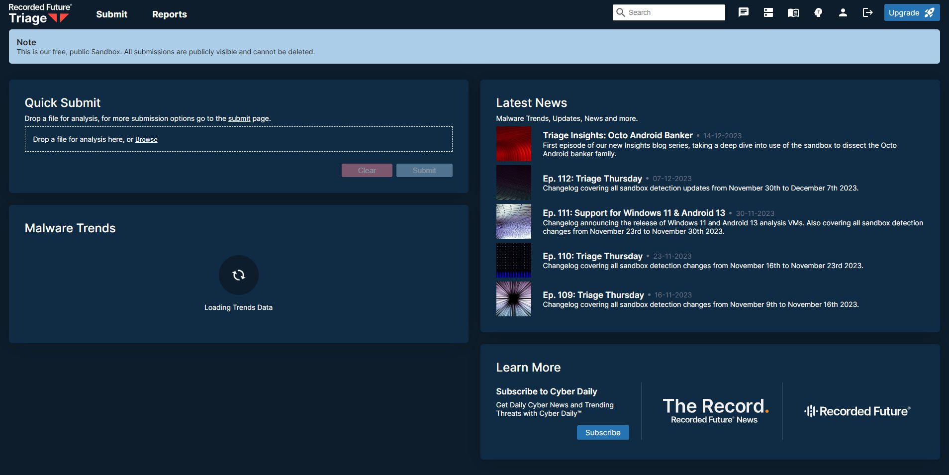 Triage: Hatching Triage is our state-of-the-art malware analysis ...