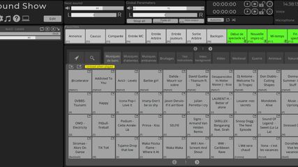 Sound Show: Soundboard designed for live performances, broadcasts and ...