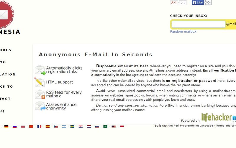 Tempinbox Alternatives: Top 10 WebMail Providers | AlternativeTo