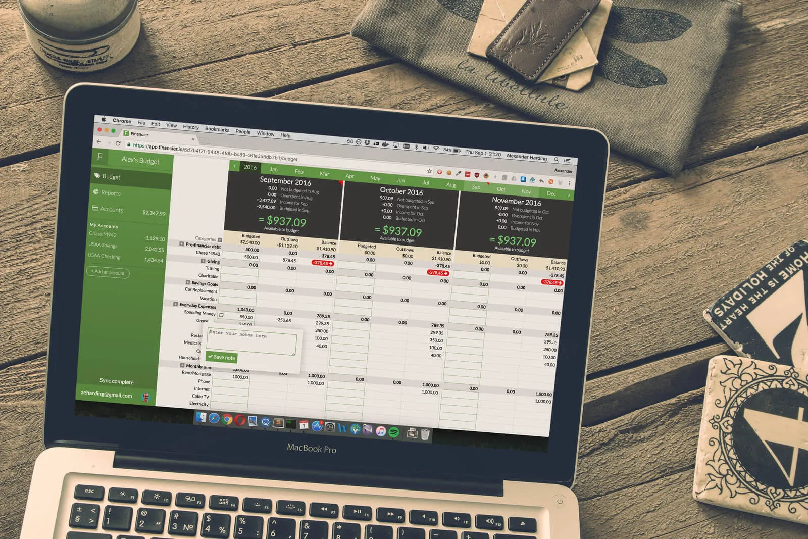 Financier: Personal budgeting software inspired by budget-to-zero and ...
