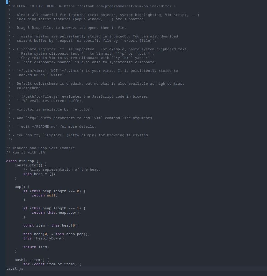 Vim Online Editor Alternatives and Similar Sites & Apps | AlternativeTo