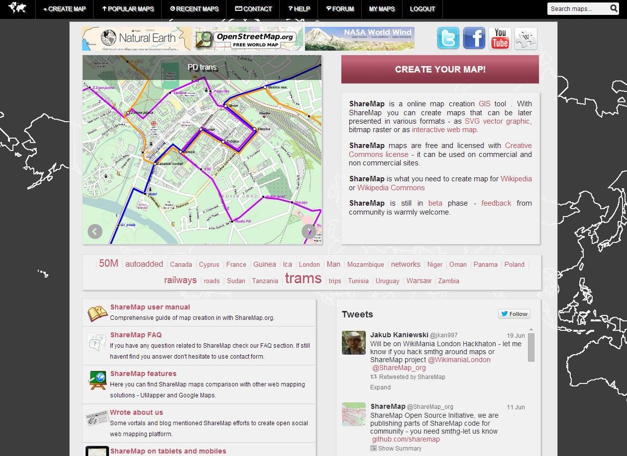 Sharemap Alternatives: Top 23 Map Services & Similar Websites ...