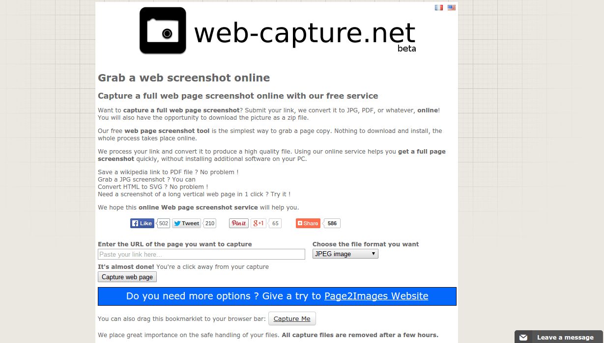 web-capture Alternatives: 25+ Screenshot Capture Tools & Similar ...