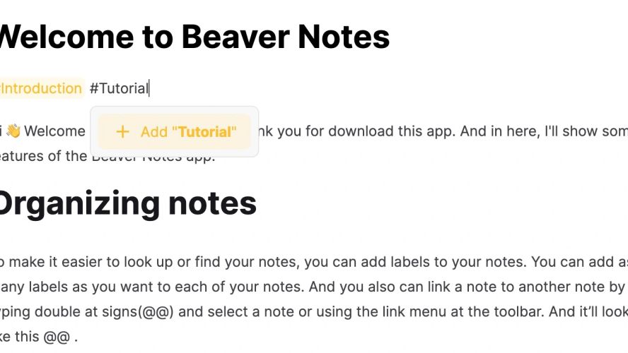 Beaver Notes: Your personal note-taking haven for privacy and ...