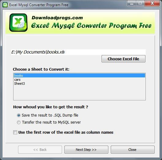 Excel Mysql Converter Program Free Alternatives and Similar Software ...