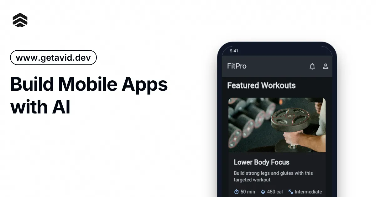 Avid AI App Builder: Build mobile apps with AI | AlternativeTo