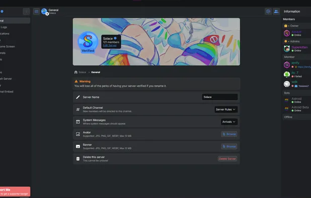 Nerimity: Open-source, community-first chat platform built to deliver an elegant | AlternativeTo