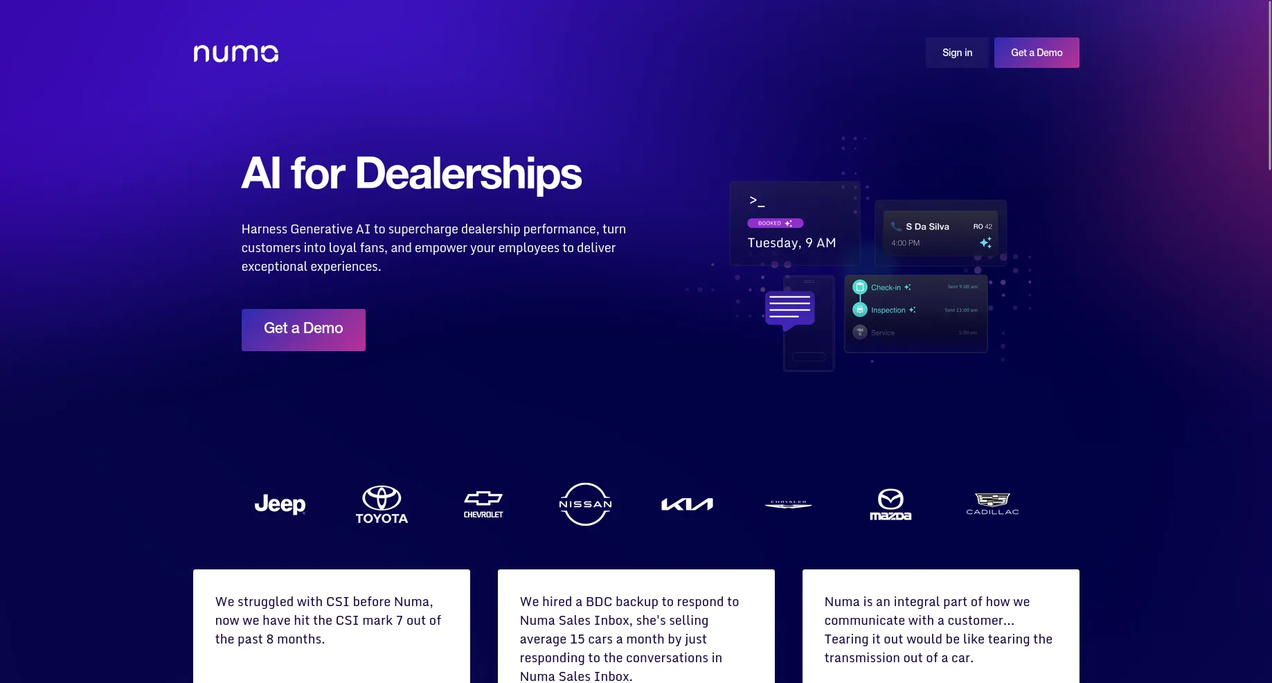 Numa AI Alternatives and Similar Sites & Apps | AlternativeTo
