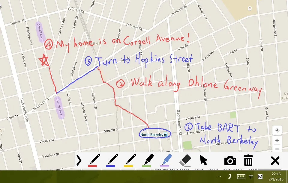 gInk: An on-screen on-screen annotation software for Windows ...