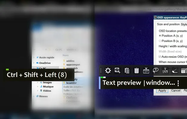KeyPress OSD: Full-featured on-screen keypress display for ...