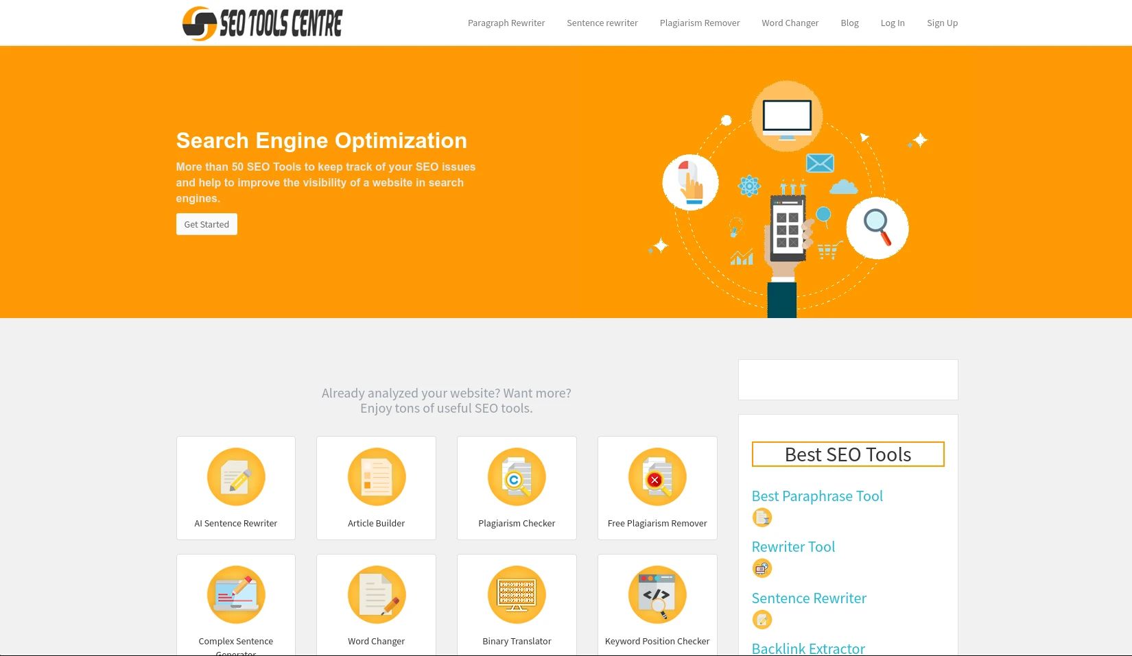 SEO Tools Centre: Provides SEO checker services for websites ...