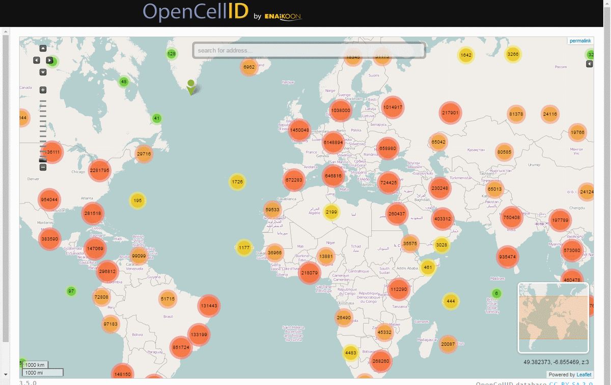 OpenCellID: App Reviews, Features, Pricing & Download | AlternativeTo