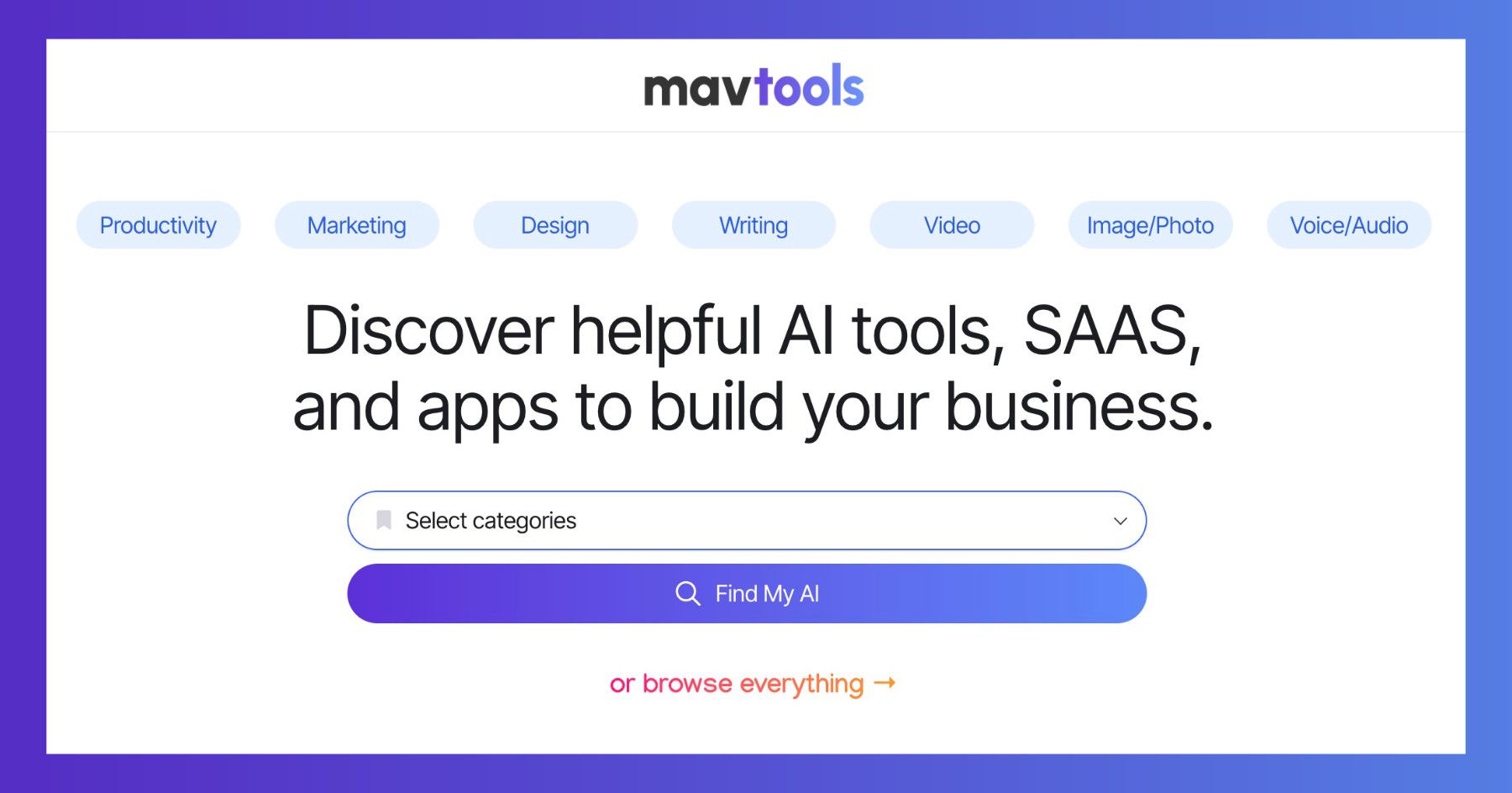 MavTools Alternatives - Explore Similar Sites & Apps | AlternativeTo