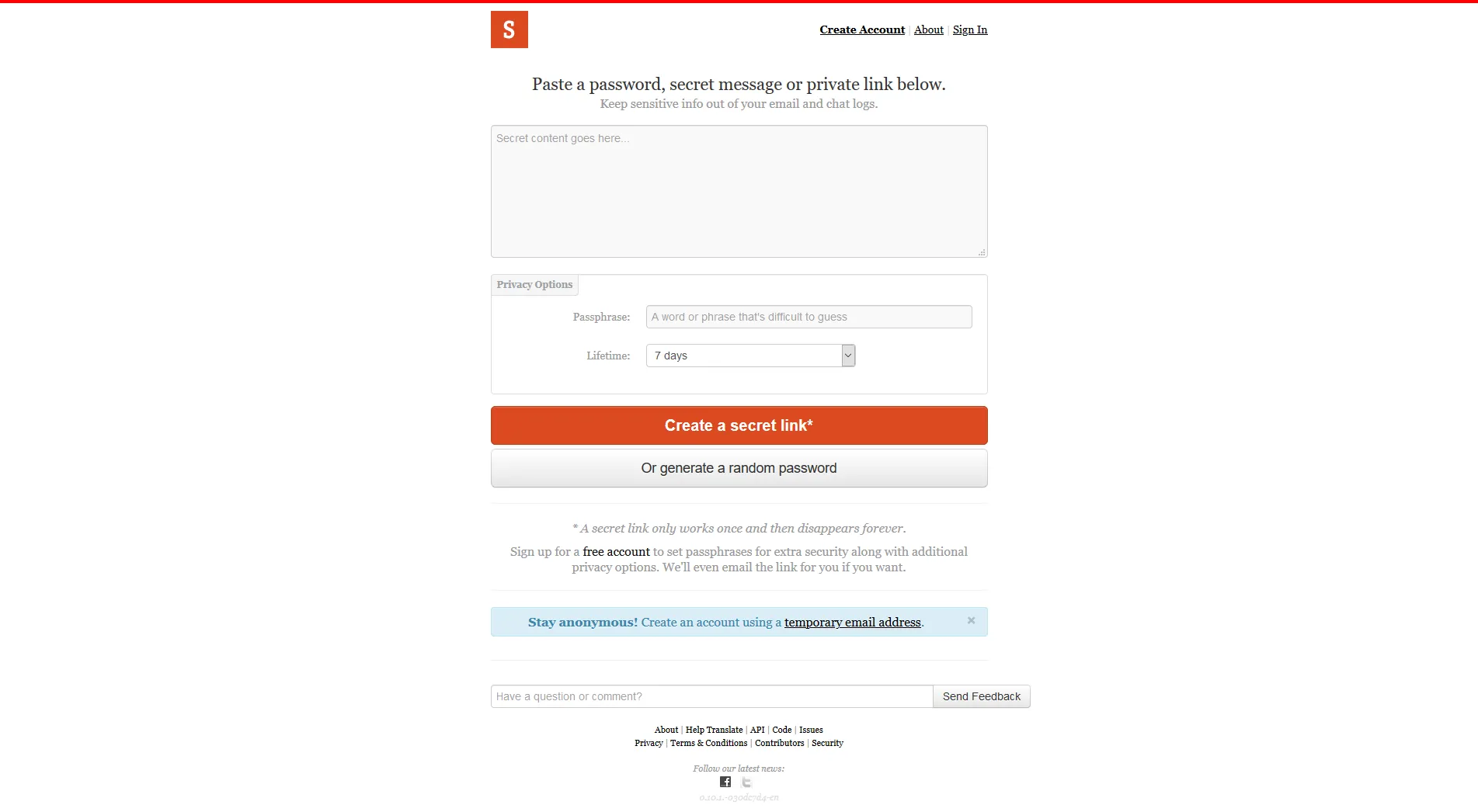 One-Time Secret Alternatives - Explore Similar Sites & Apps | AlternativeTo