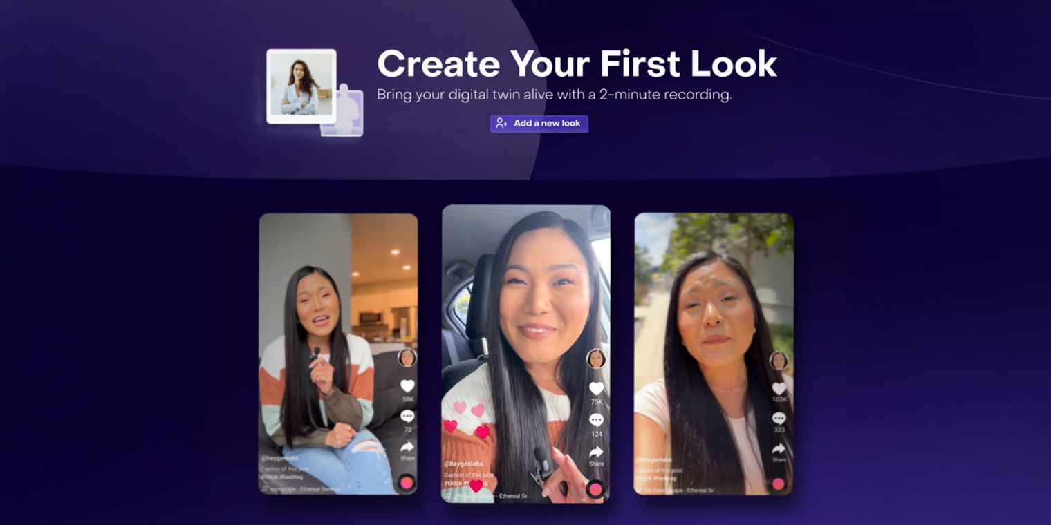 HeyGen unveils new avatar looks feature to personalize digital avatars ...
